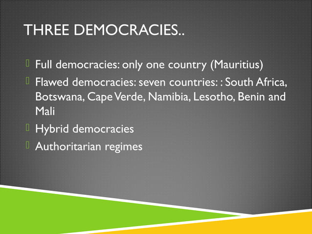 Presentation slides at addis ababa conference | PPT