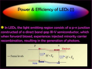 Optical Source - Light Emitting Diodes | PPTX