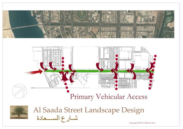 Al Saada Street - Abu Dhabi - Preliminary Site Analysis | PPT