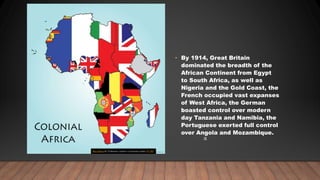 Colonialism in Africa | PPTX