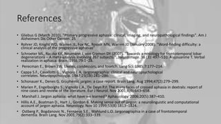 Characteristics of Non Fluent aphasia | PPSX | Brain and Nervous System ...