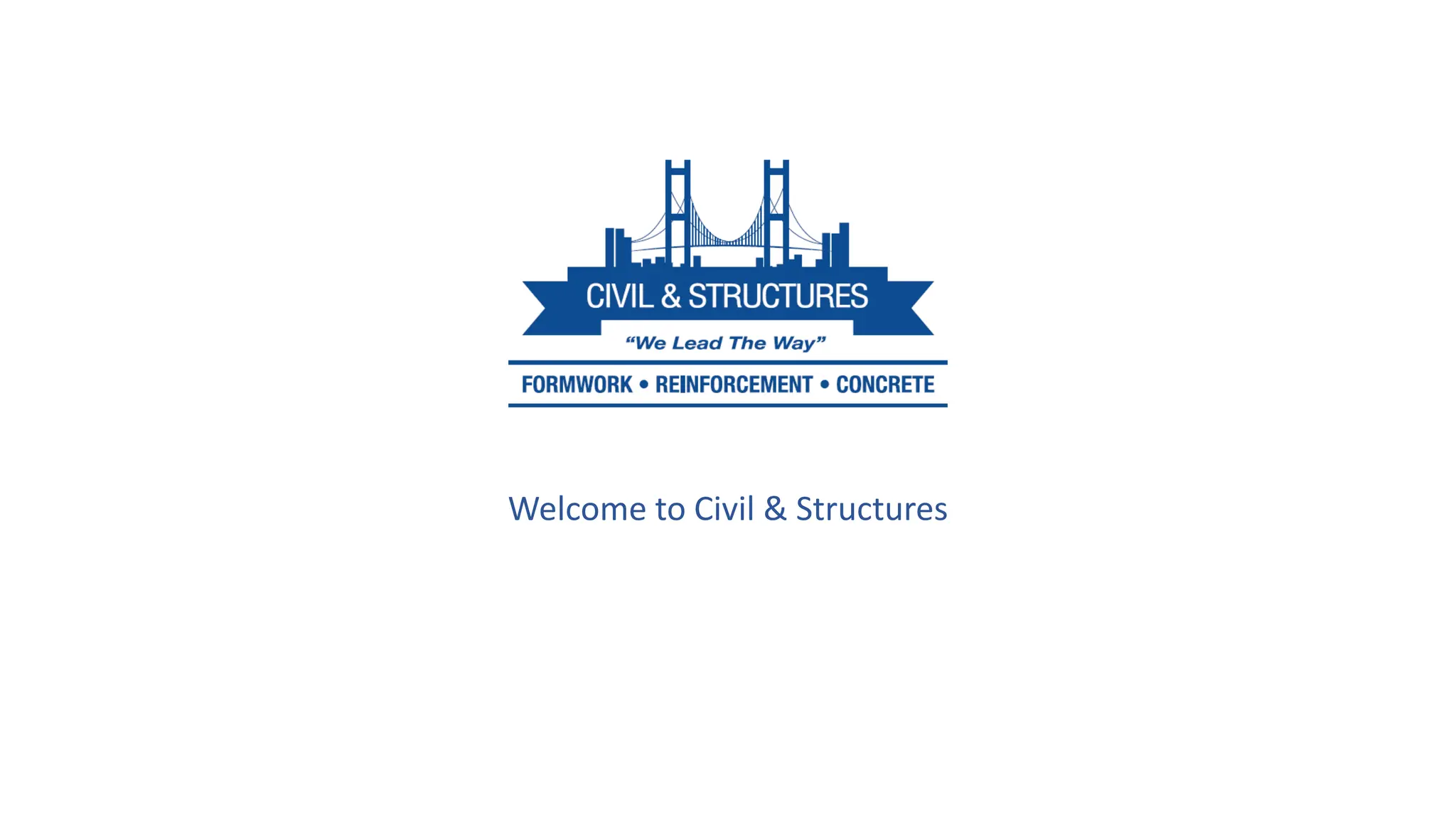 Welcome to Civil & Structures | PPT