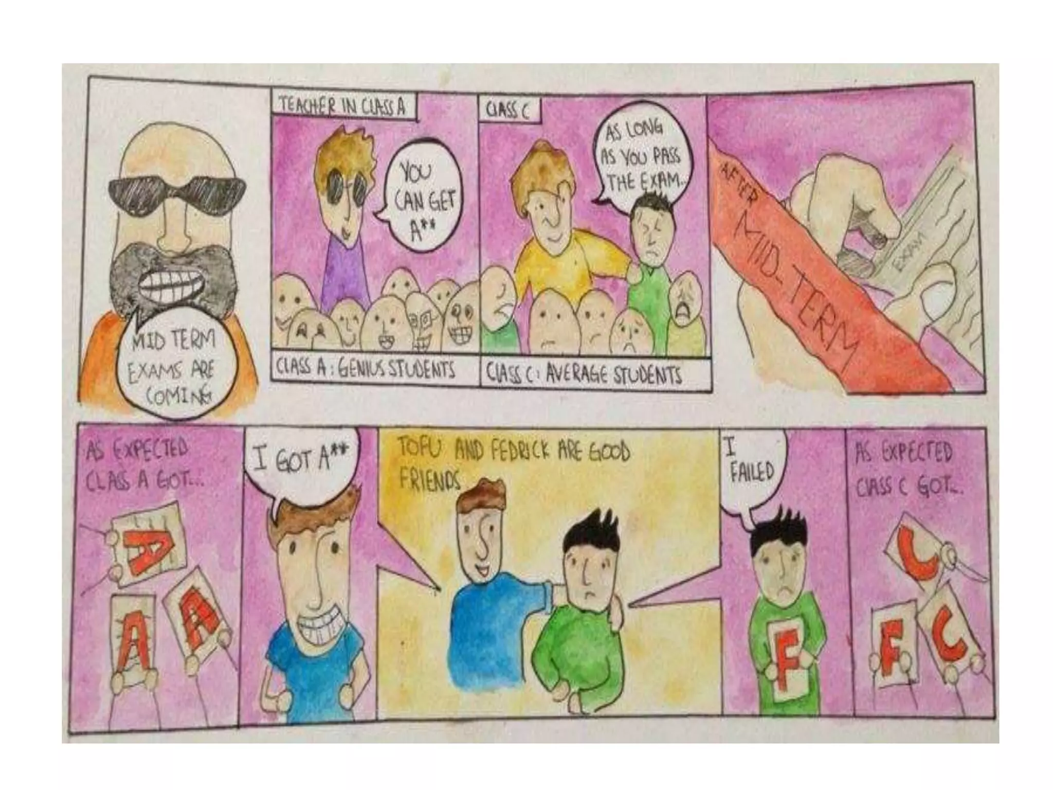 Comic Presentation slide | PPT