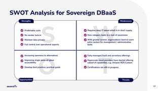 Cloud's future runs through Sovereign DBaaS | PPT