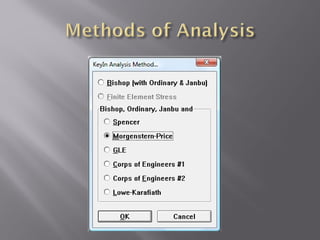 Presentation on using Slope W softwares | PPT