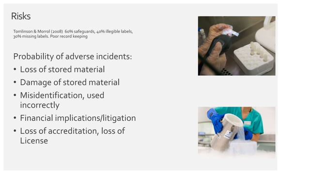 Cryo-storage Chain of Custody: RFID tags in Liquid nitrogen | PPT
