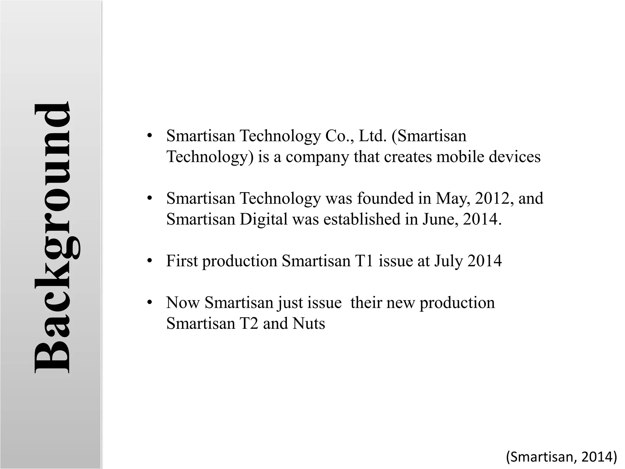 Presentation smartisan | PPTX