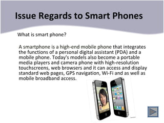 Smartphones | PPT