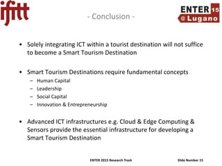Conceptualising Smart Tourism Destination Dimensions | PPT | Free Download