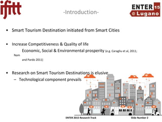 Conceptualising Smart Tourism Destination Dimensions | PPT | Free Download