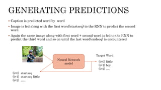 Image Caption Generation using Convolutional Neural Network and LSTM | PPTX