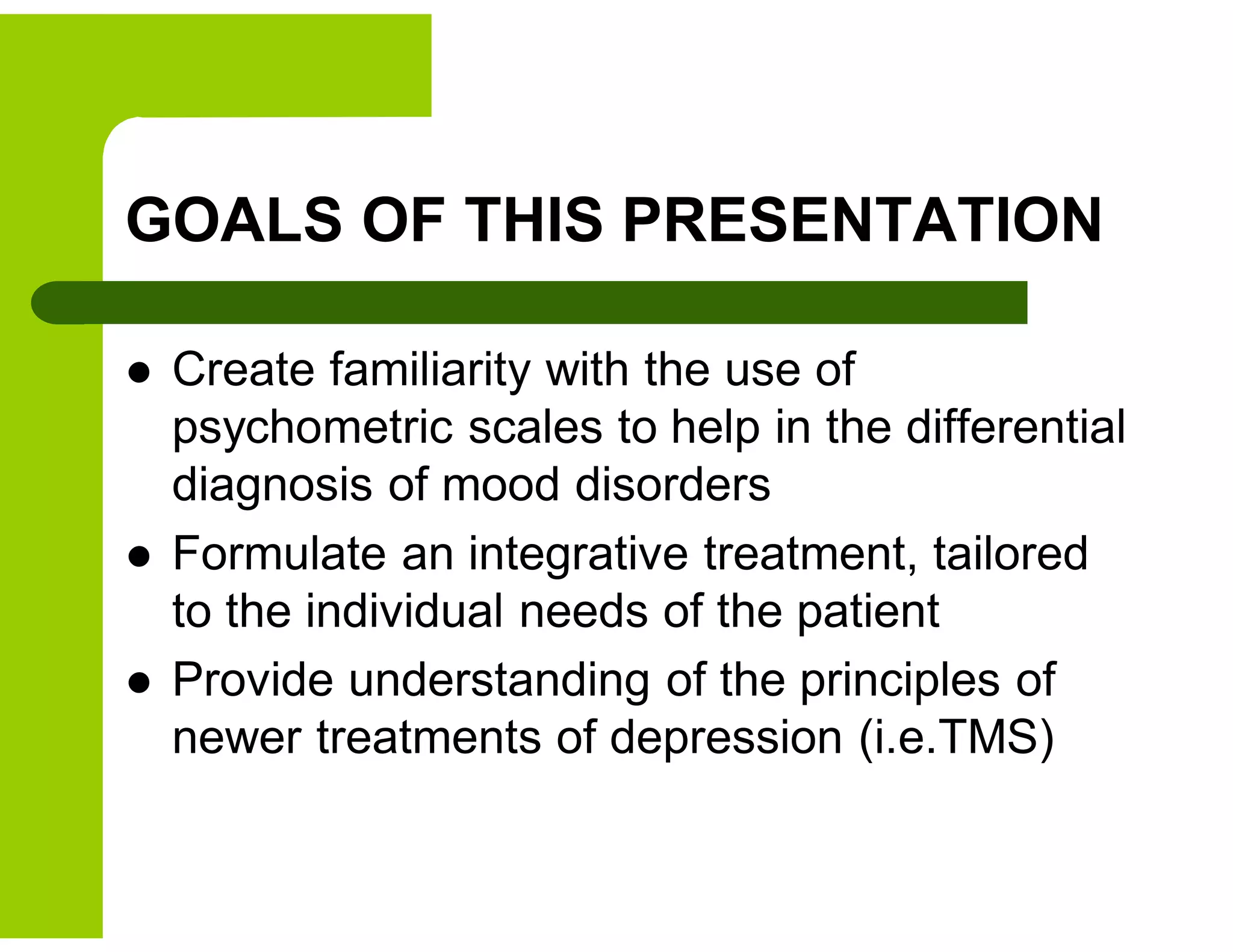 Alternative Therapy Treatments for Depression and Anxiety | PPT