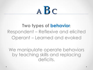 Everyday ABA Presenation | PPT