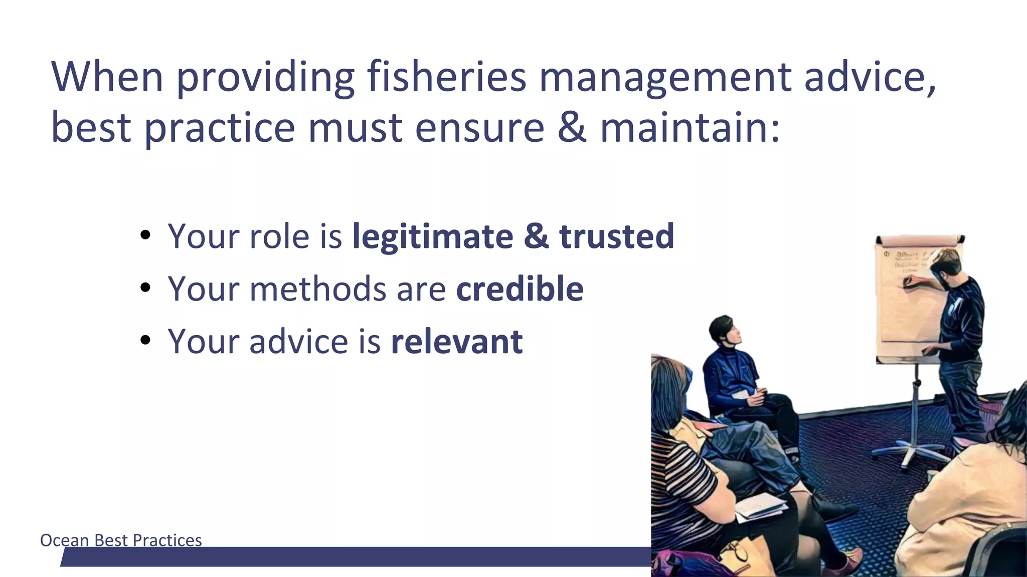 Best Practice for Fisheries Management Advice | PPTX