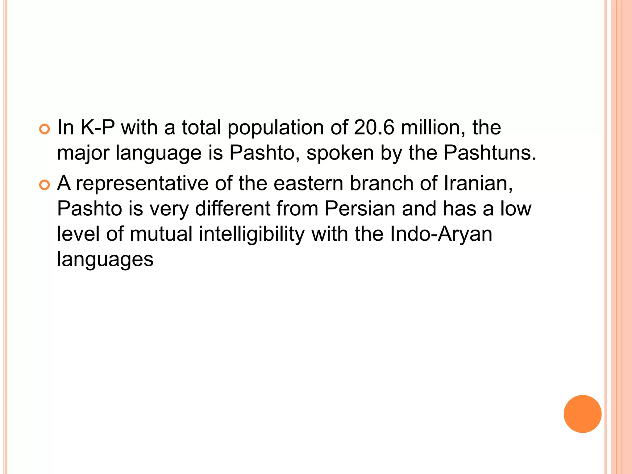 Pakistan and its Languages | PPTX