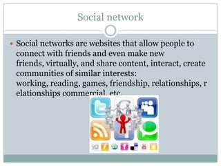 Presentation social network | PPT
