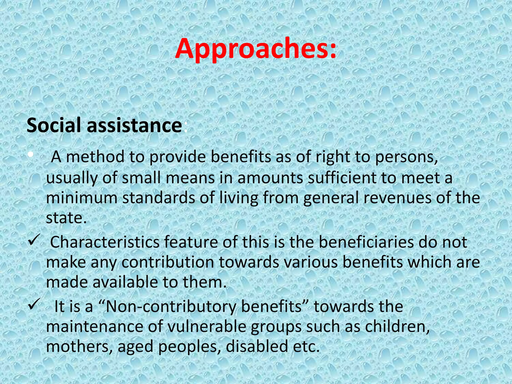 Presentation On Introduction Social Security | PPTX