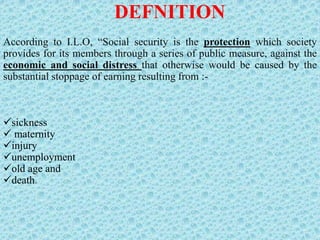 Presentation On Introduction Social Security | PPTX