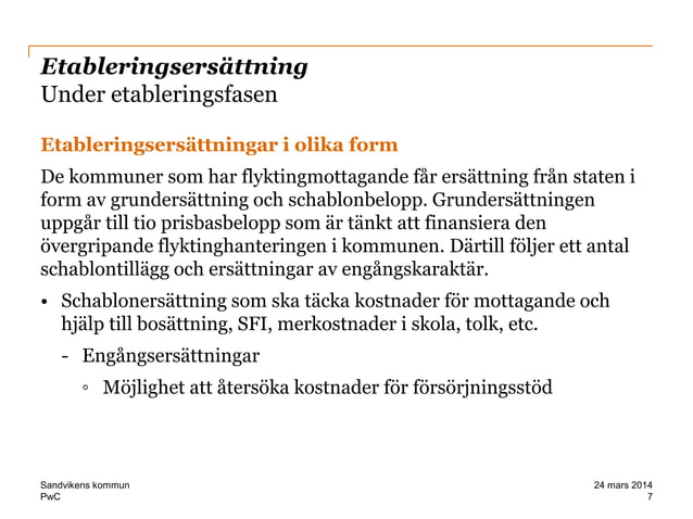 Presentationsbilder; Socioekonomisk analys, invandring Sandvikens ...