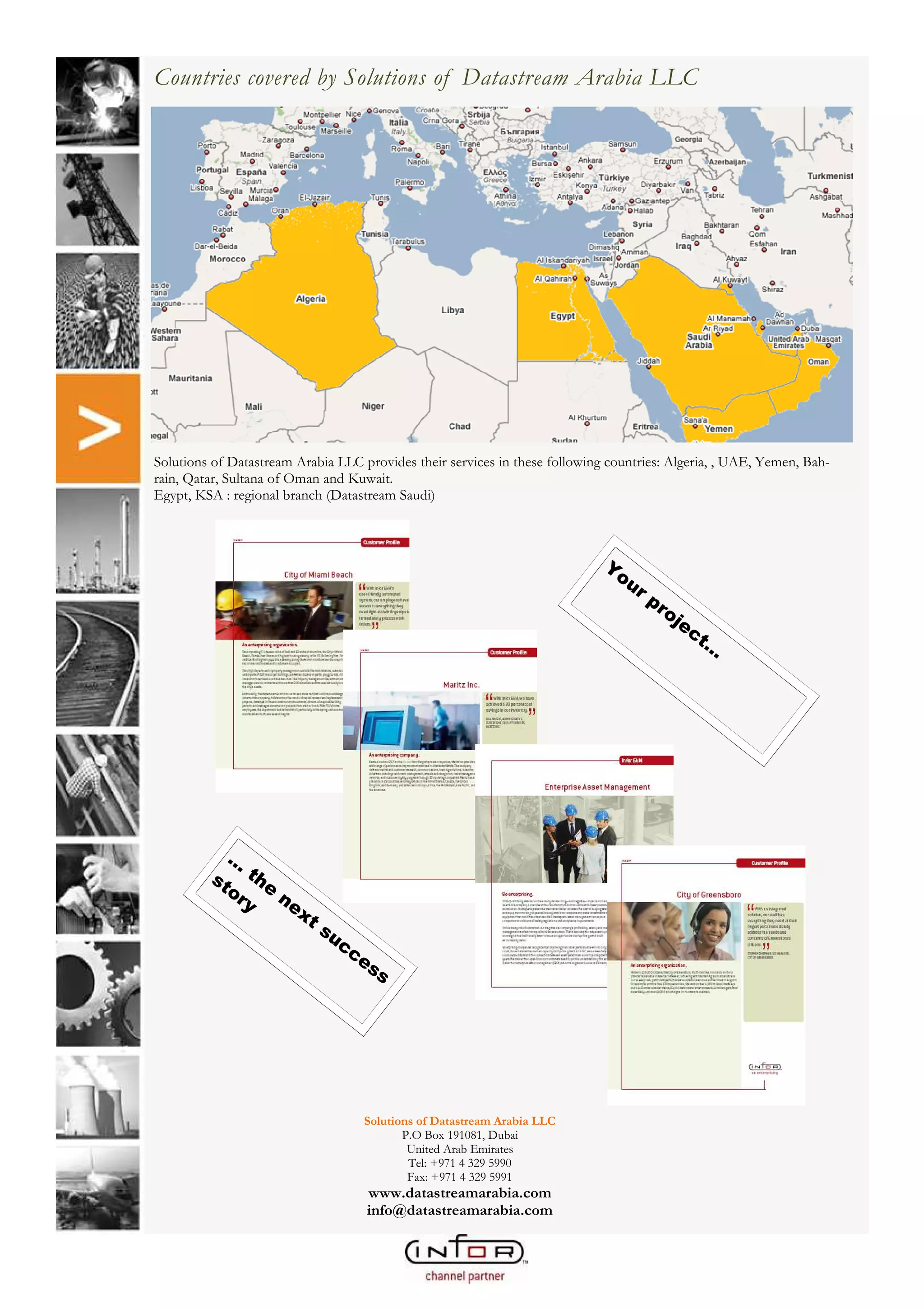 Presentation Datastream Arabia, INFOR EAM channel partner Dubai | PDF