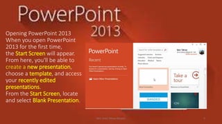 Presentation software powerpoint 2013 | PPTX