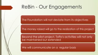 Fondation ReBin Presentation | PPT