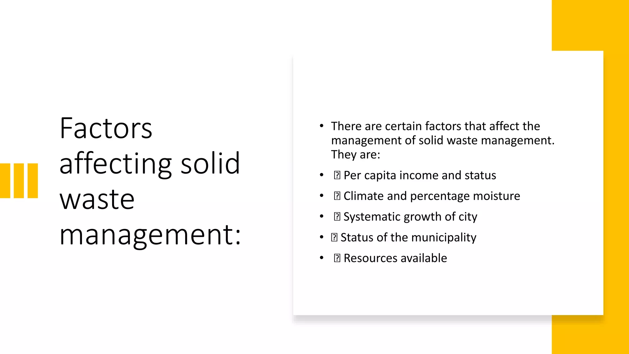 solid waste managment seminar report | PPTX
