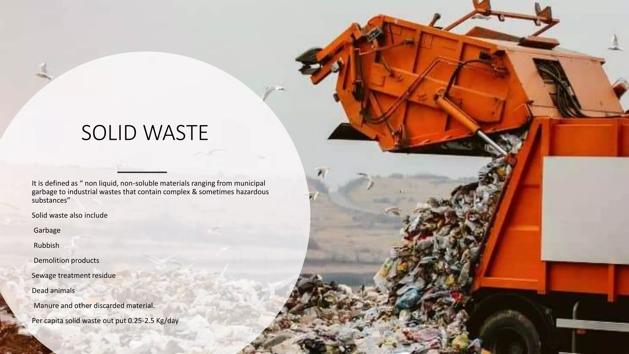 solid waste managment seminar report | PPTX