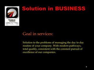 Presentation solution in business | PPT | Free Download