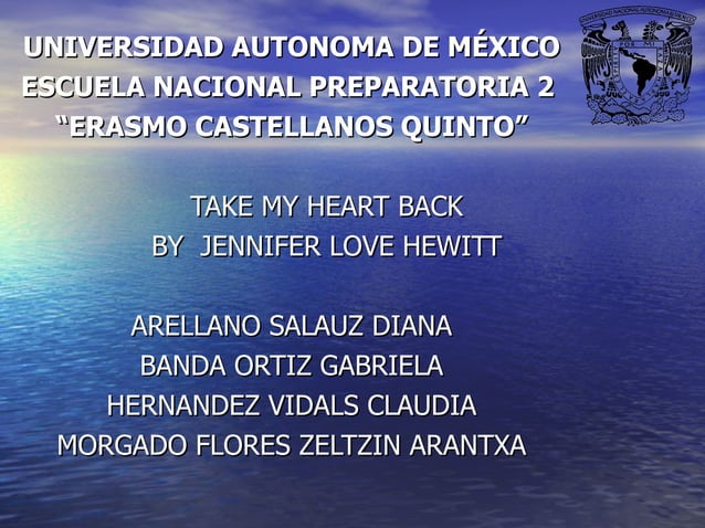 Presentation song | PPT