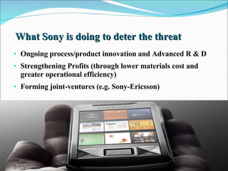 Electronics Industry Analysis-Sony | PPT