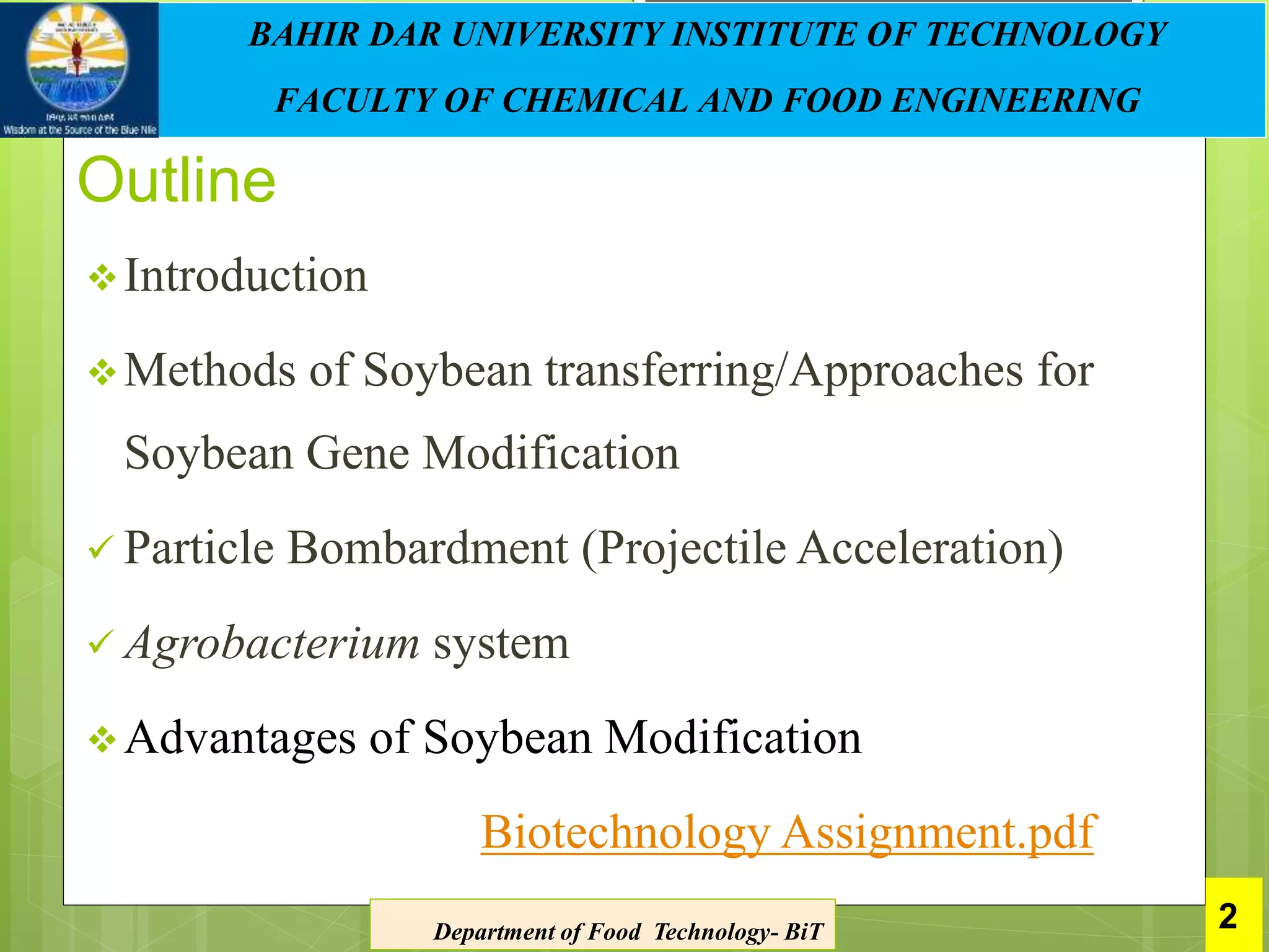 Presentation soybean | PPTX