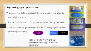 Presentation space dyeing | PPTX
