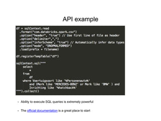 Apache Spark in Industry | PPT