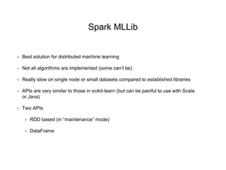 Apache Spark in Industry | PPT