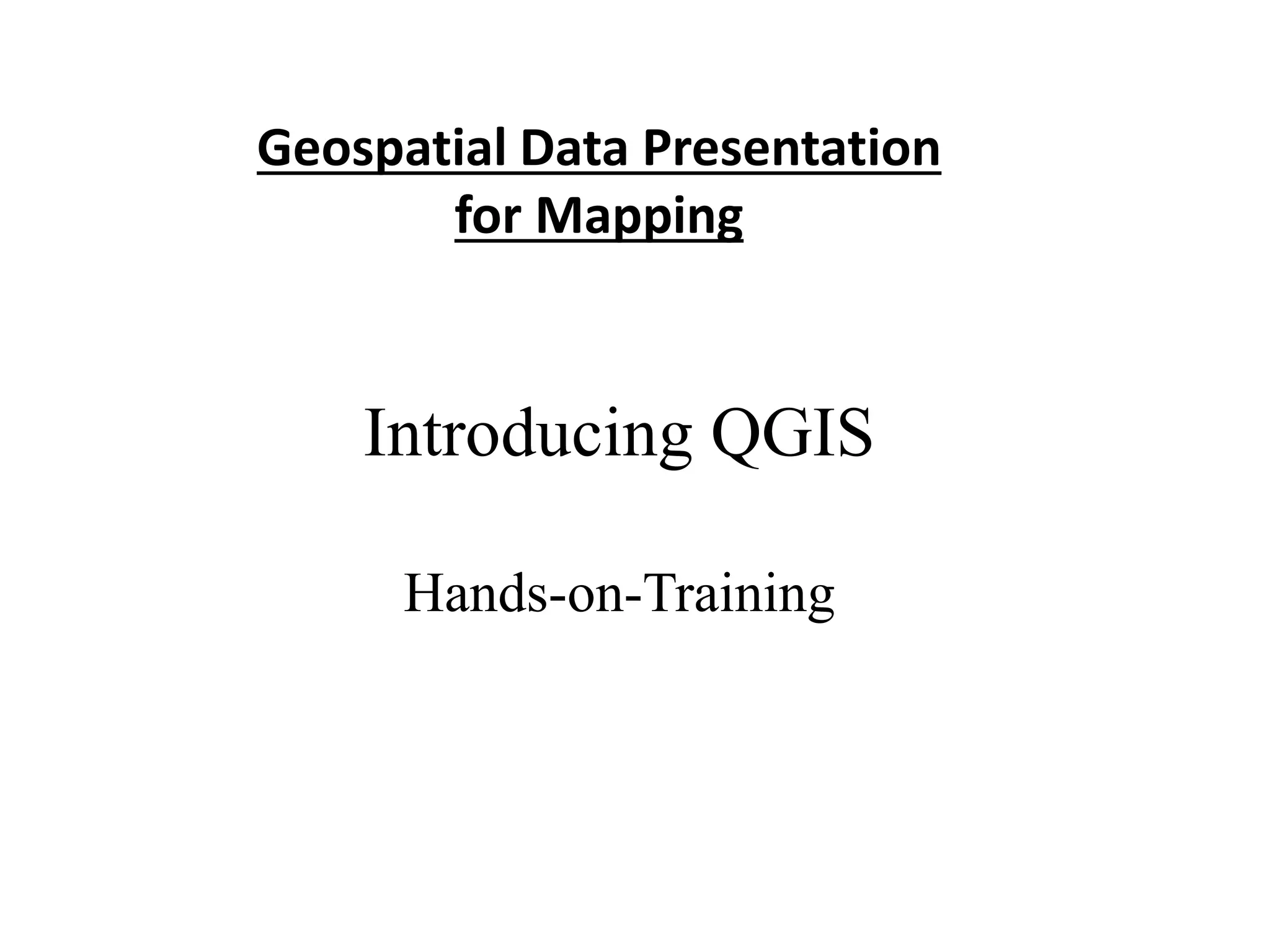 Presentation spatial data nata final | PPTX