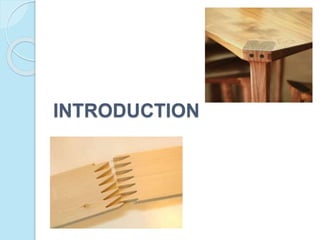 Wood Jointing System in Dining Table | PPT