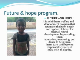 sponsorship for children at Risk | PPT