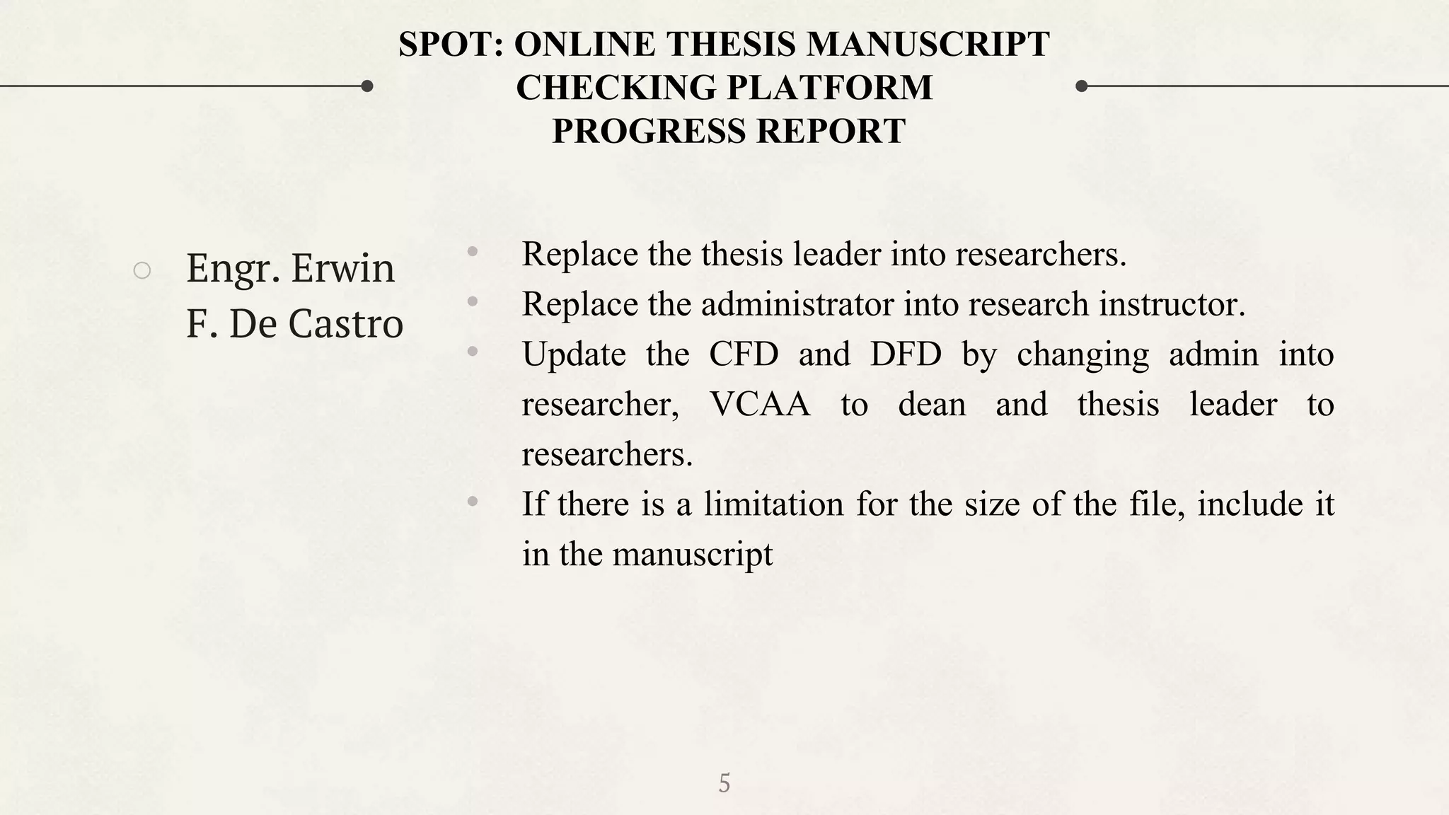 SPOT Online Thesis Manuscript Checking Platform.pptx