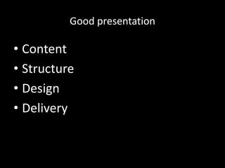 How to make presentations | PPT