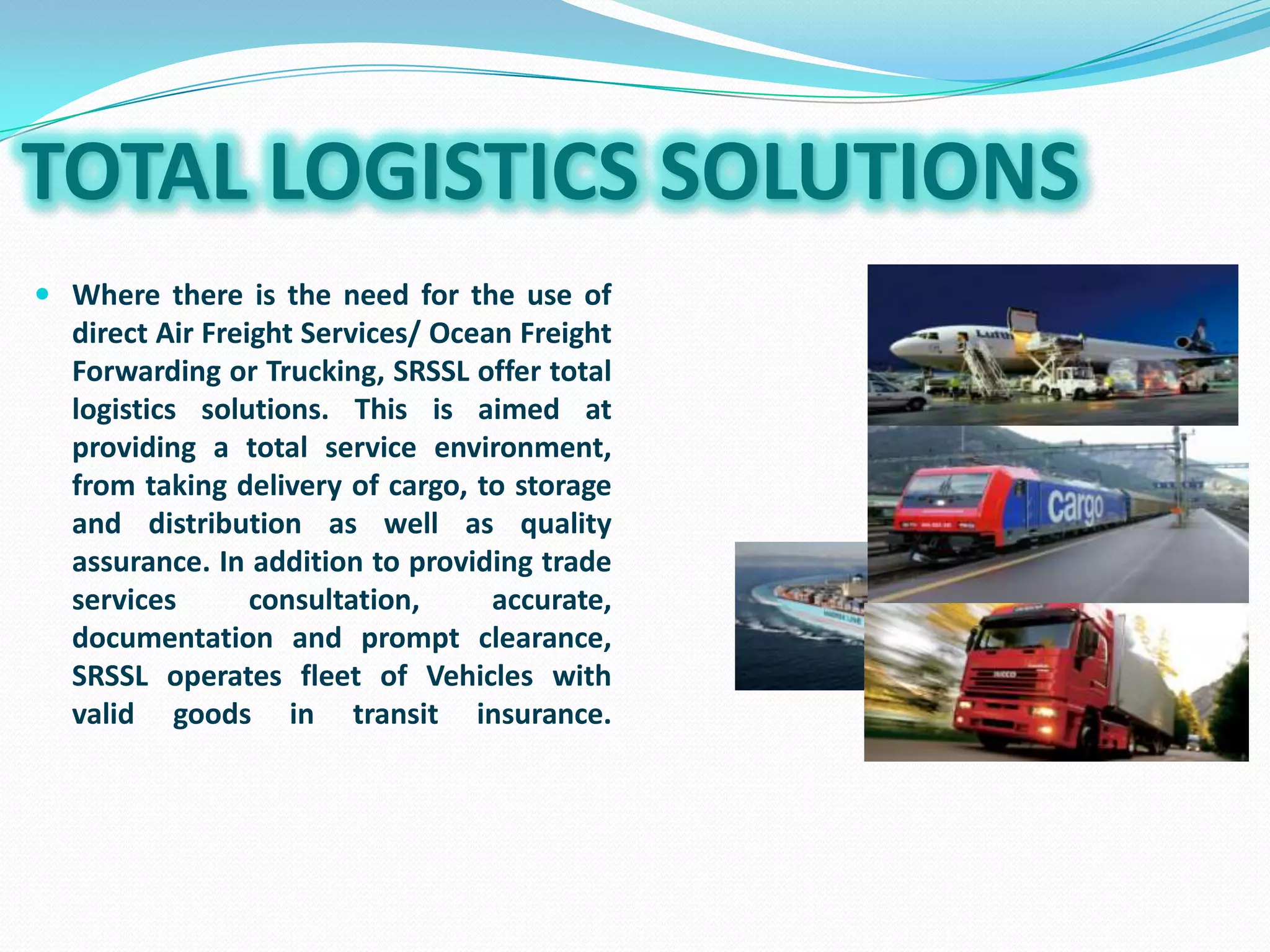 SRS Shipping & Logistics | PPTX