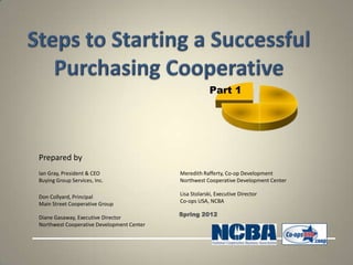 4.12.12 Introduction to Purchasing Cooperatives | PPTX