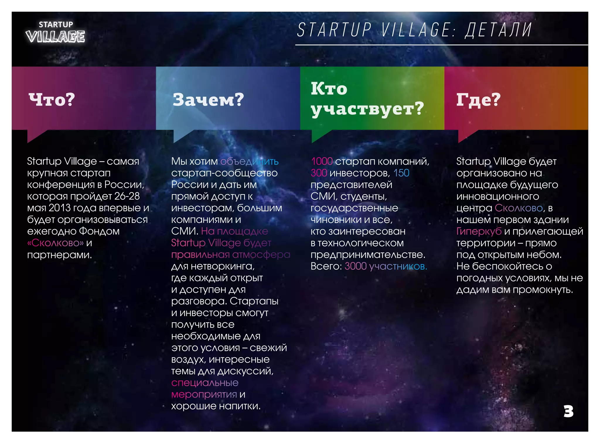 Presentation startupvillage rus_new | PPT