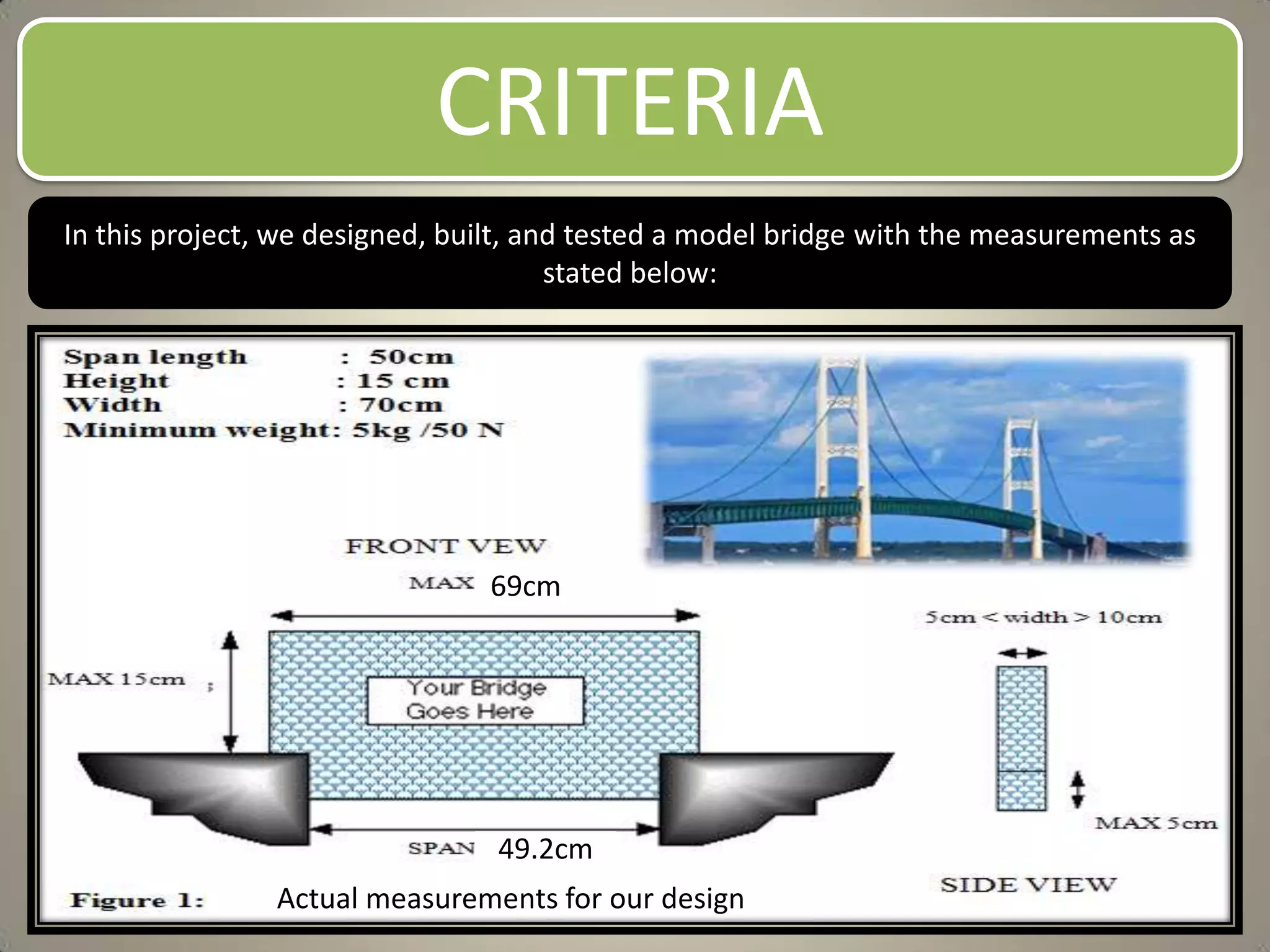 Bridge Design Presentation, Mechanics Statics | PPTX