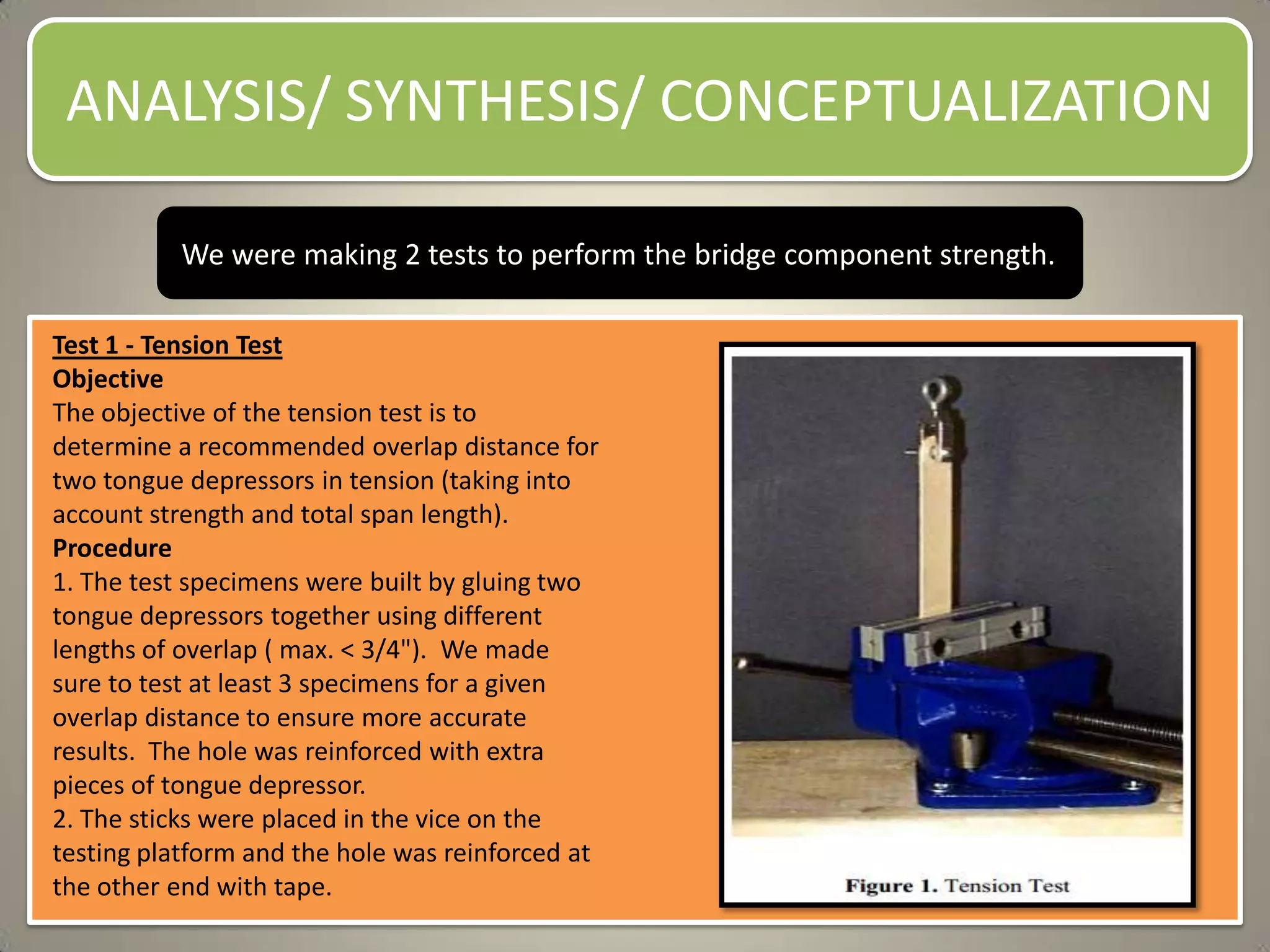 Bridge Design Presentation, Mechanics Statics | PPTX