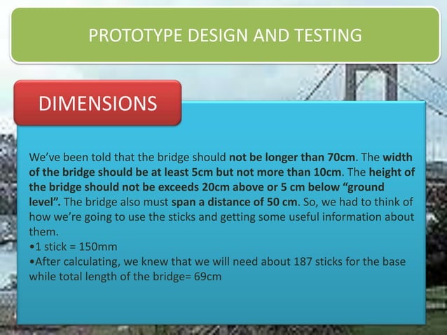 Bridge Design Presentation, Mechanics Statics | PPTX | Physics | Science