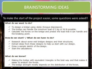 Bridge Design Presentation, Mechanics Statics | PPTX