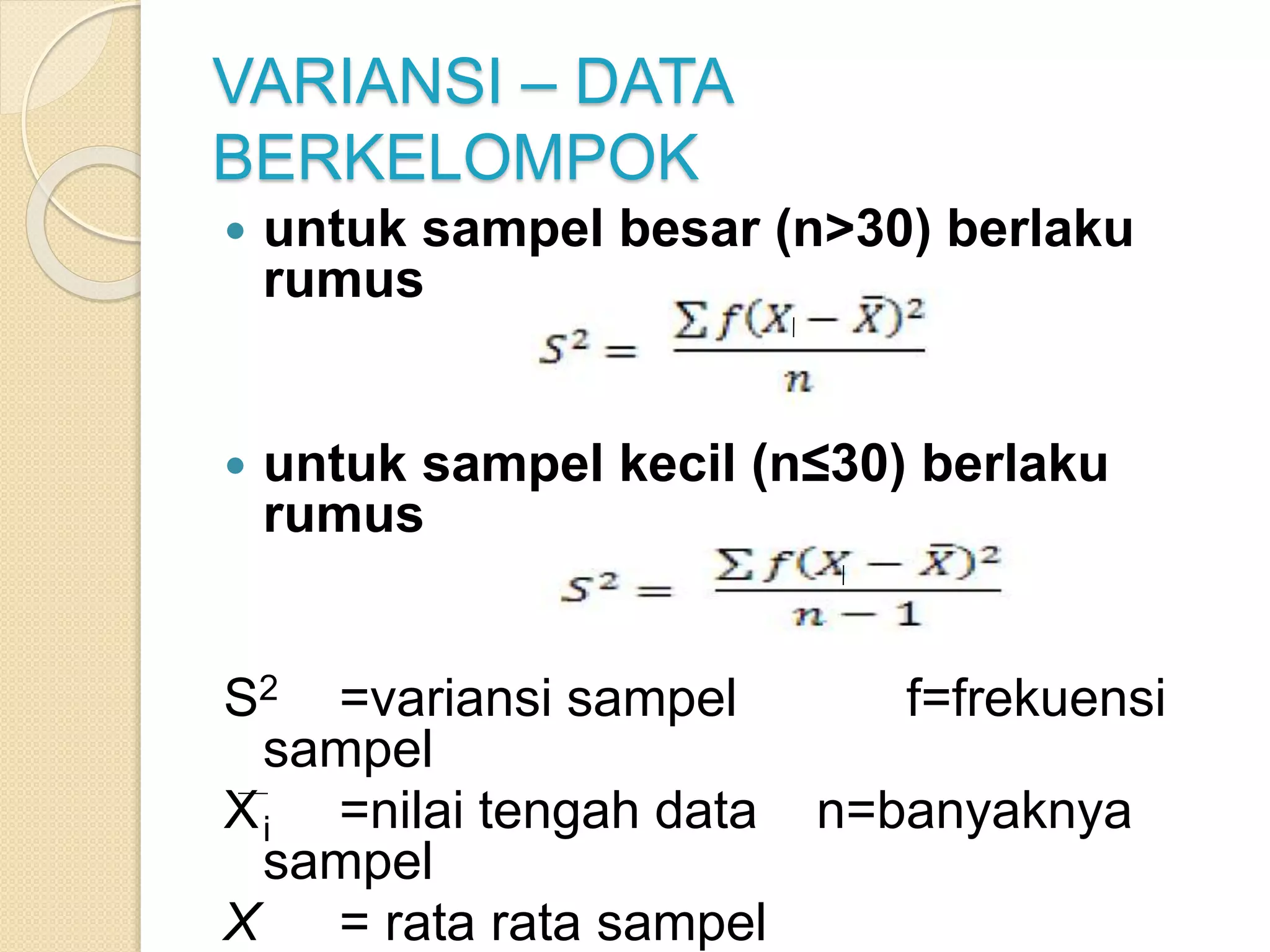 Presentasi statistika | PPTX