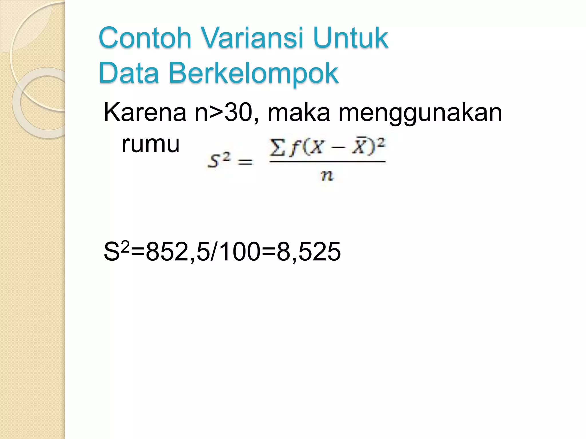 Presentasi statistika | PPTX