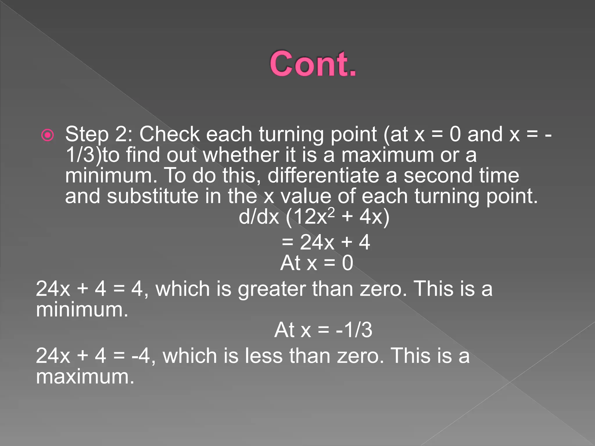 Profit Maximization (stats).ppt